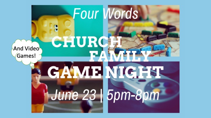 Church Family Game Night…And Video Games! – Grace Pointe Baptist Church
